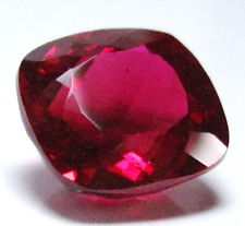 Lab Created Ruby# 5, Cushion - Cubic Zirconia (CZ), Natural & Synthetic ...
