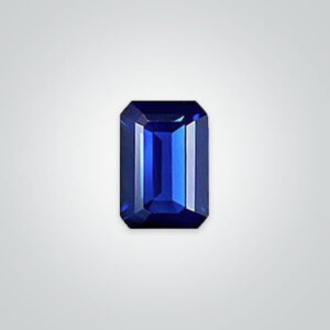 Natural Blue Sapphire, Octagon AAA - Cubic Zirconia (CZ), Natural ...