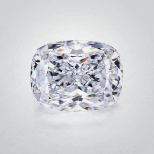 CZ White Diamond 6A, Cushion Crushed Ice cut - Cubic Zirconia (CZ ...